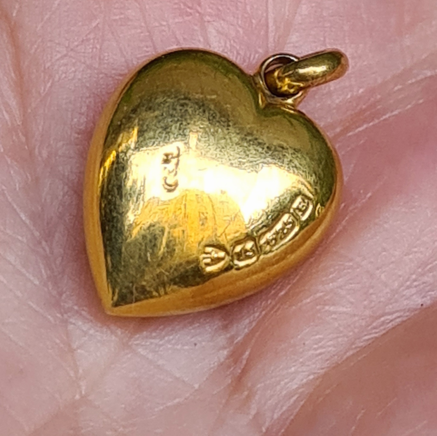 turquoise diamonds heart charm pendant